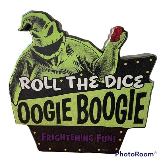 Holiday | Nightmare Before Christmas Roll The Dice Oogie Boogie ...